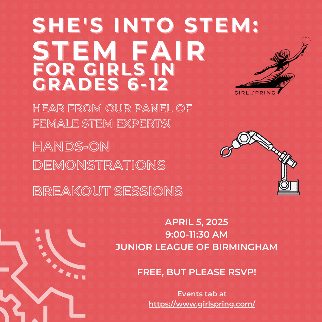 STEM Fair for Girls on APRIL 5 - GirlSpring